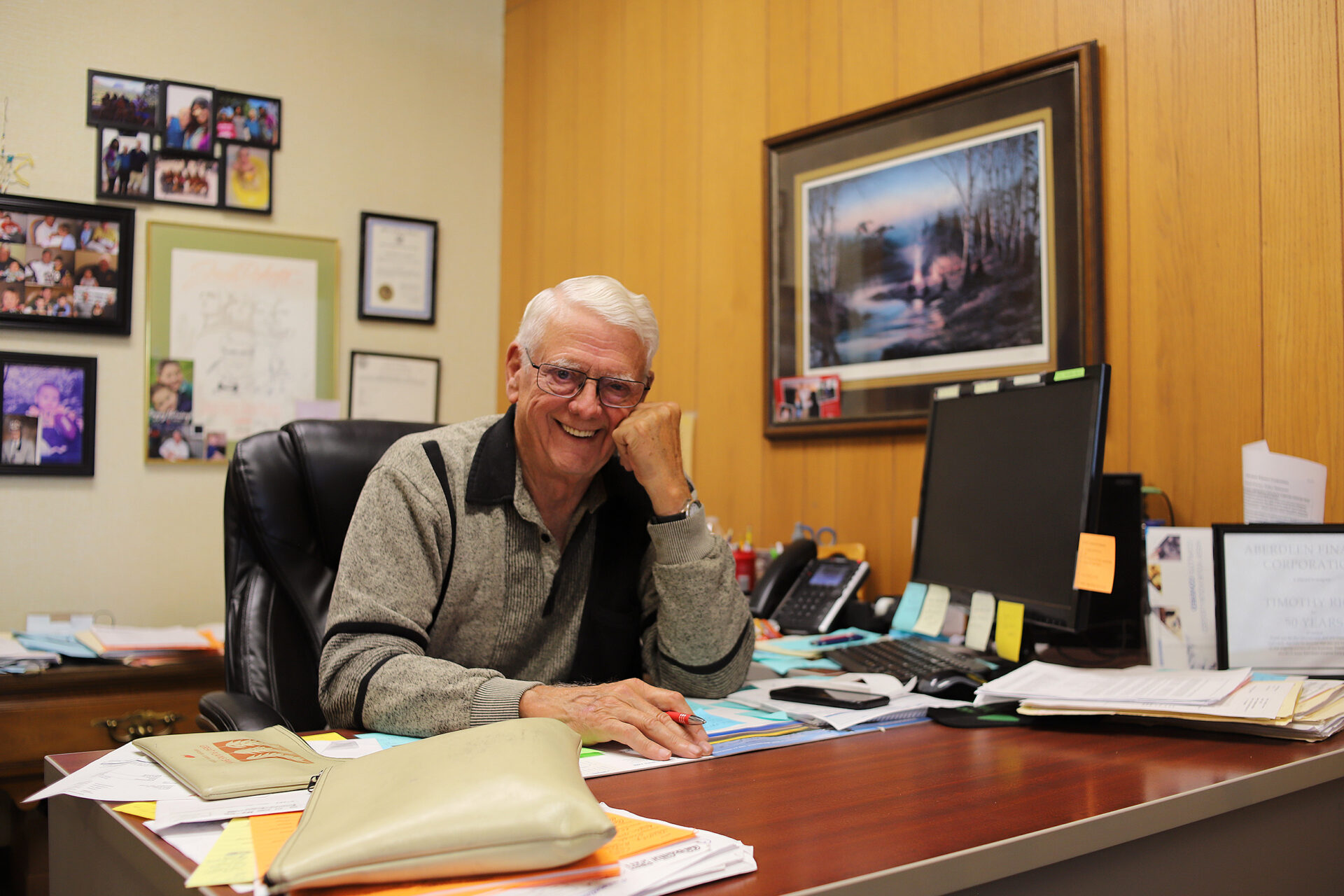 Tim Rich Celebrates 50 Years At Aberdeen Finance, Reflects On Time As ...