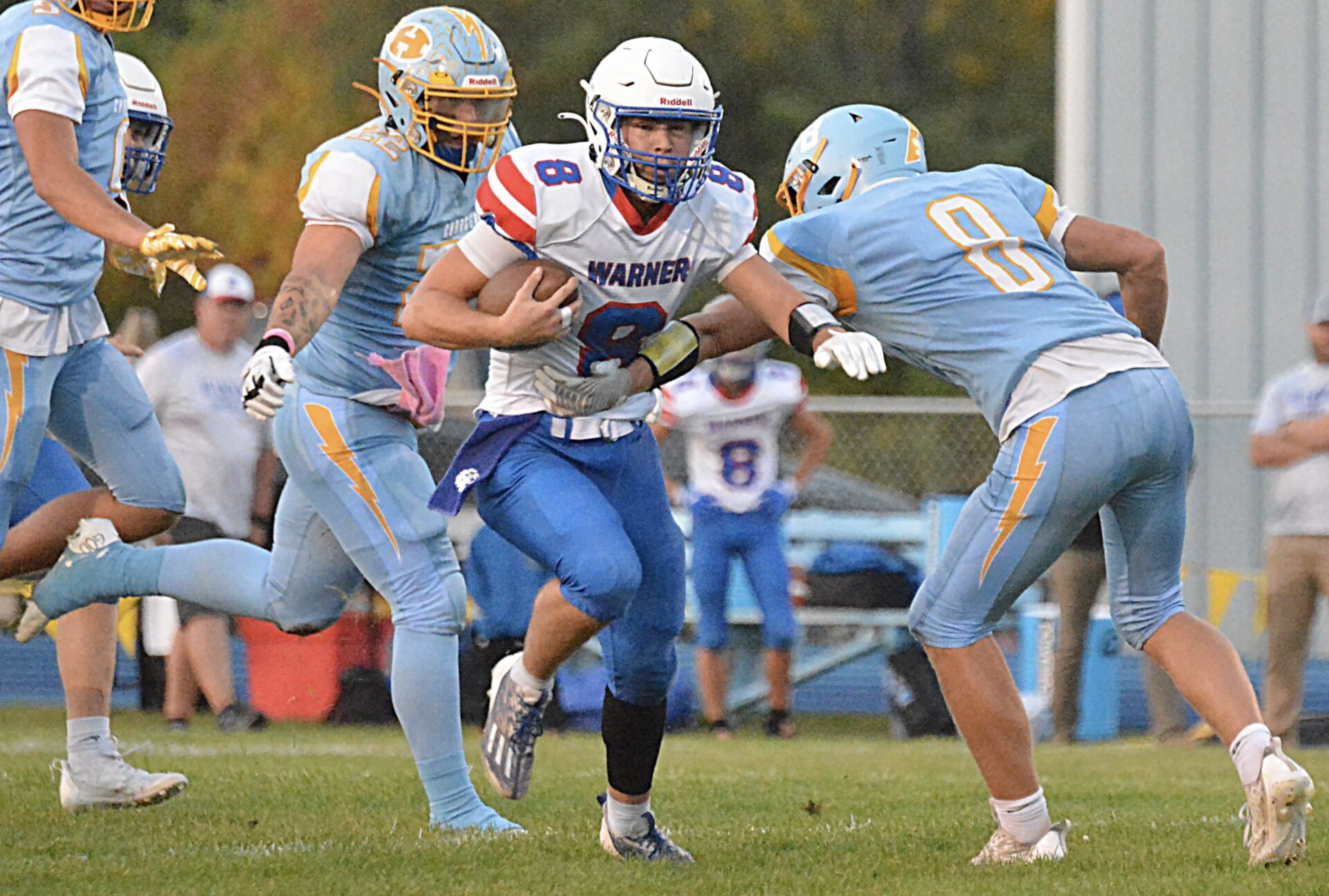 Hunter Is Latest Cramer Brother To Power Warner Football Team ...