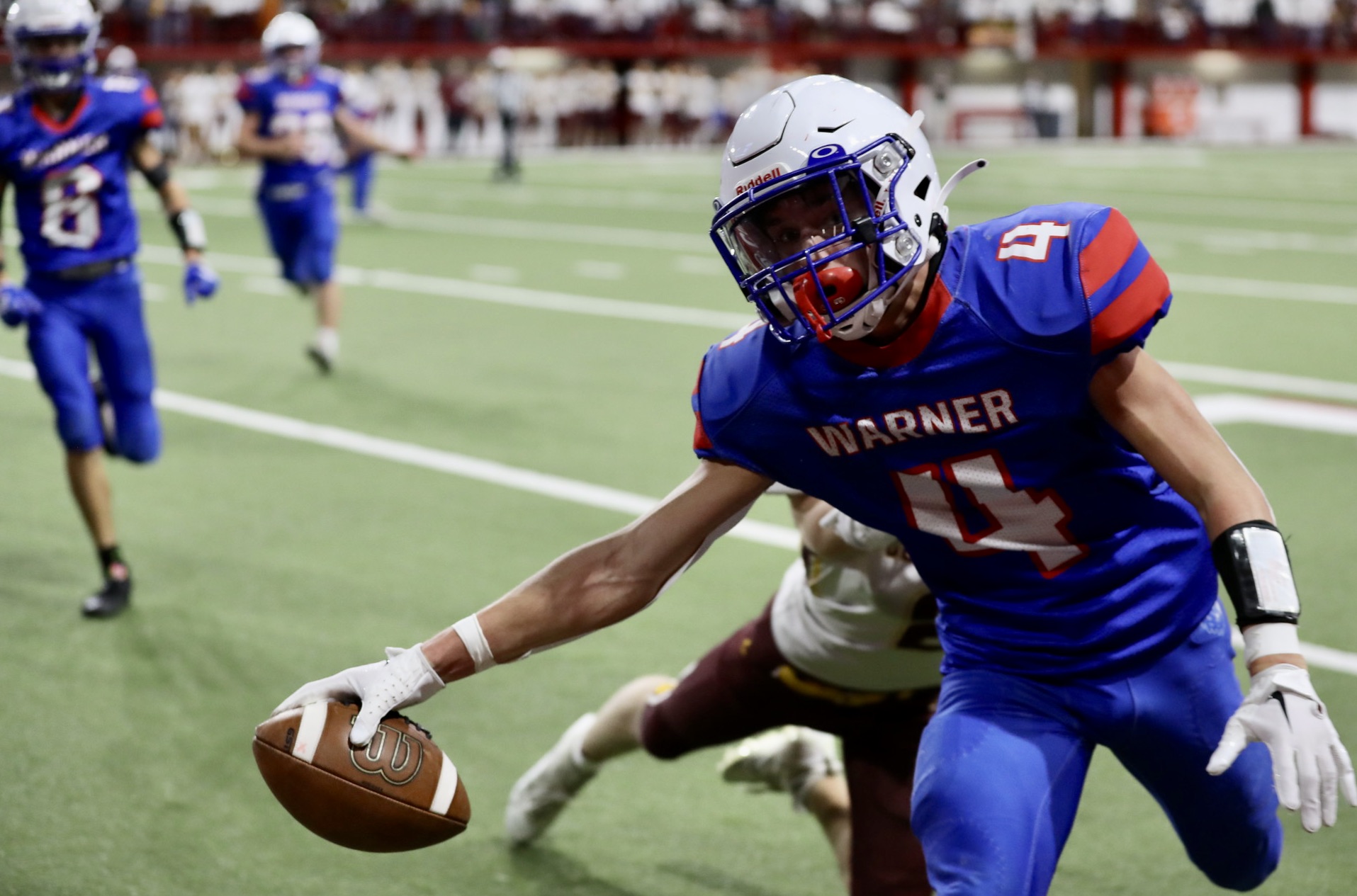 With 642 Yards And 76 Points, Warner Claims 9A Football Crown ...