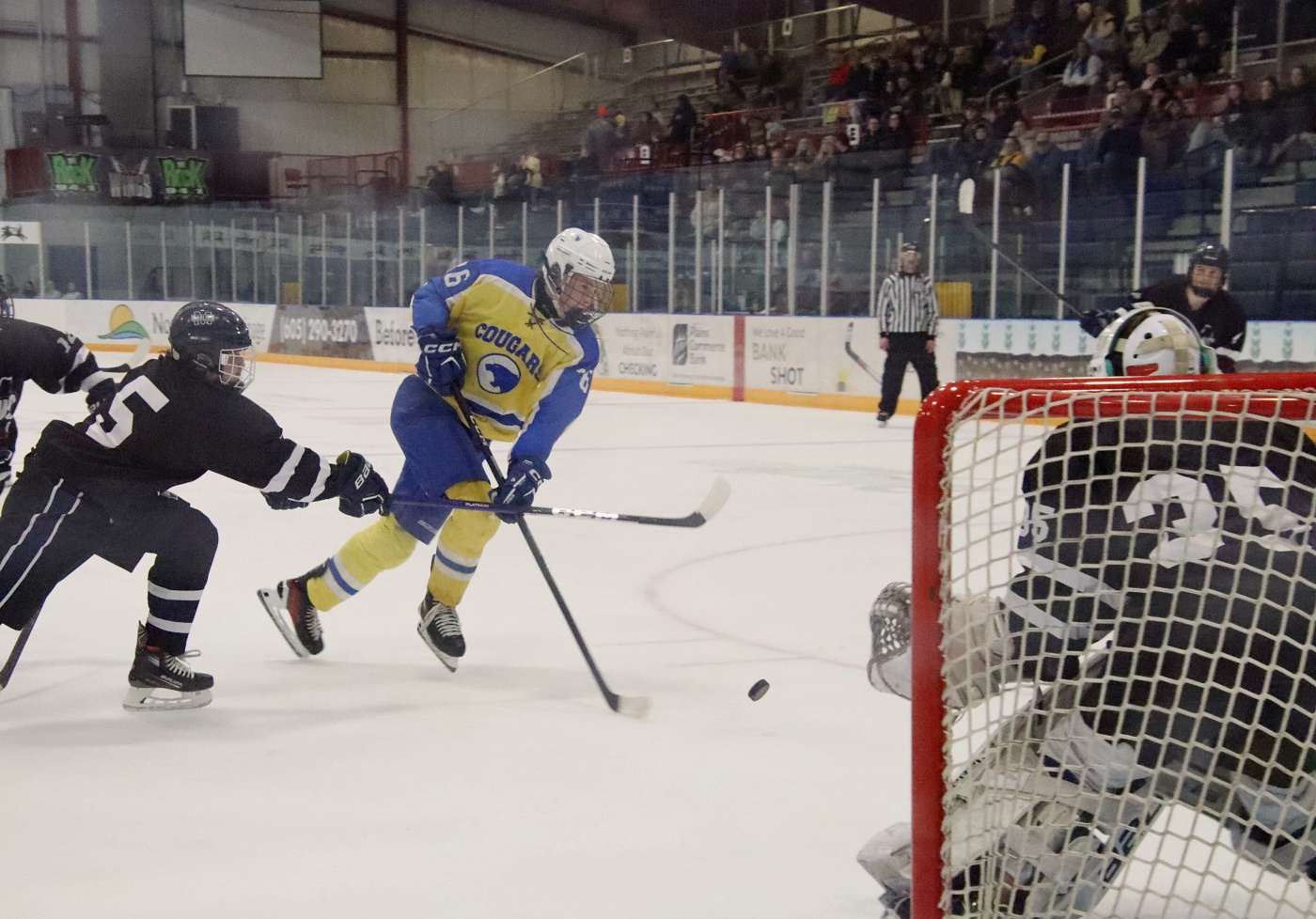 Aberdeen Cougars Boys Hockey Drops Two Straight; Cougars Girls Split ...