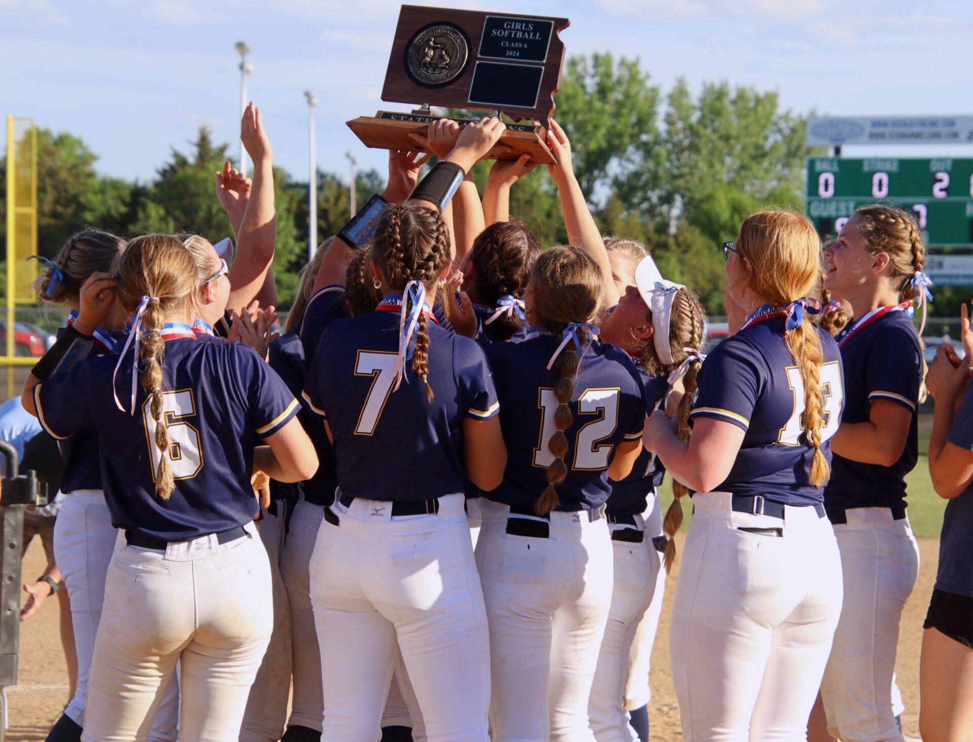 State Softball Tournament: Six-run, Two-out Rally Earns Tea Area Class ...