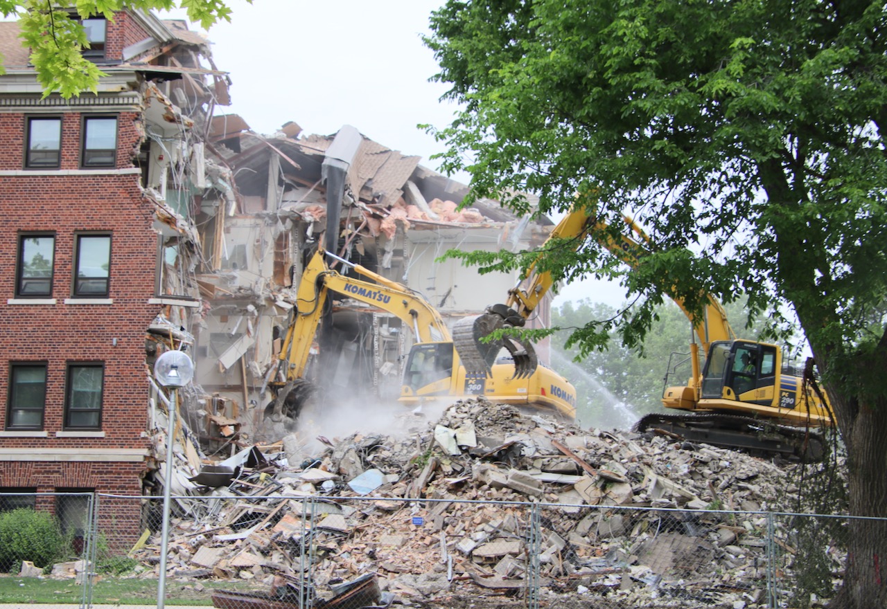 Gallery: Lincoln Hall Demolition Begins Monday | Aberdeen Insider