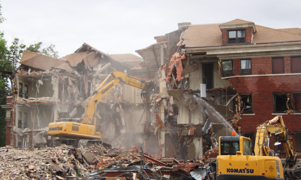 Gallery: Lincoln Hall Demolition Begins Monday | Aberdeen Insider