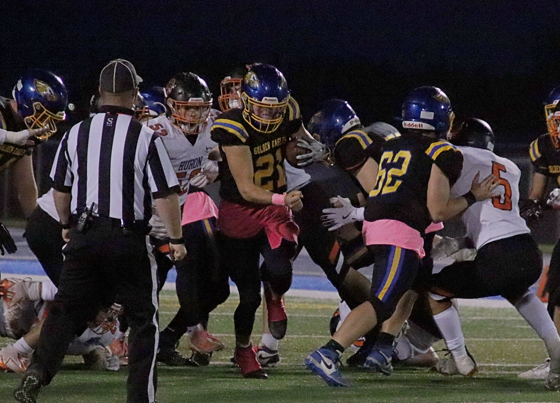 High School Football Roundup: Roncalli Upends Milbank; Huron Ends ...