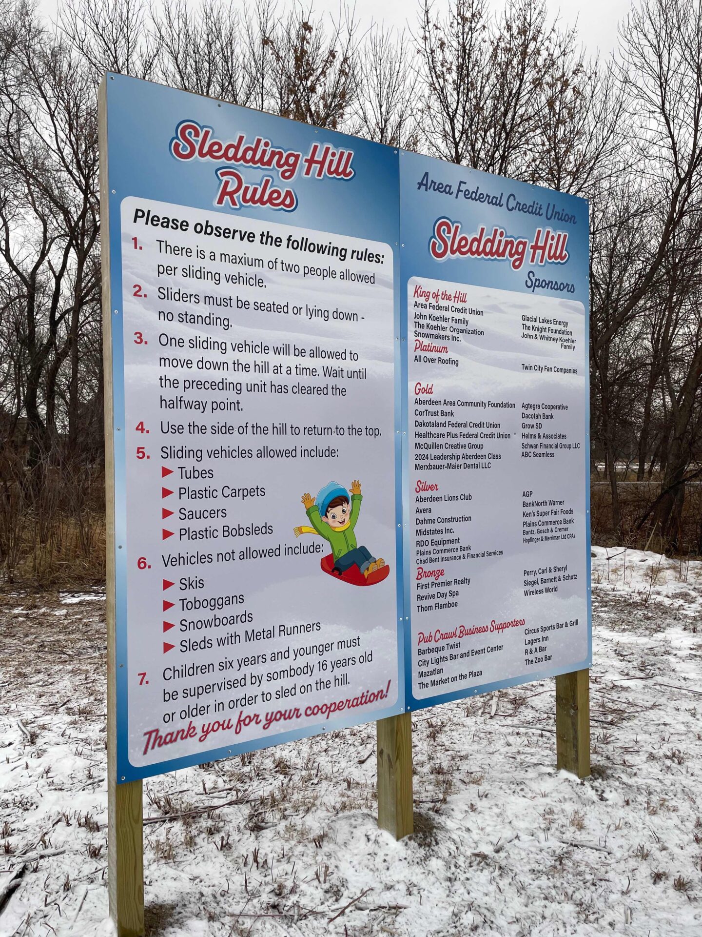 Gallery: Snow Being Made At Area Federal Credit Union Sledding Hill ...