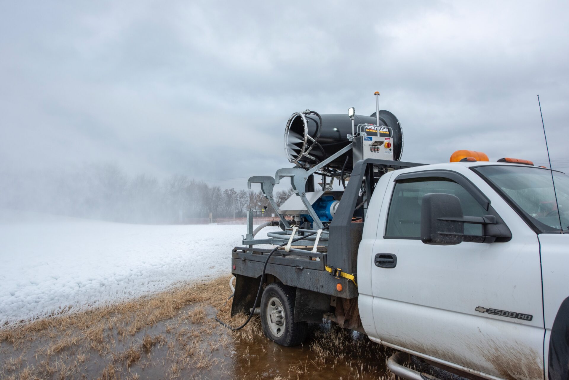 Gallery: Snow Being Made At Area Federal Credit Union Sledding Hill ...