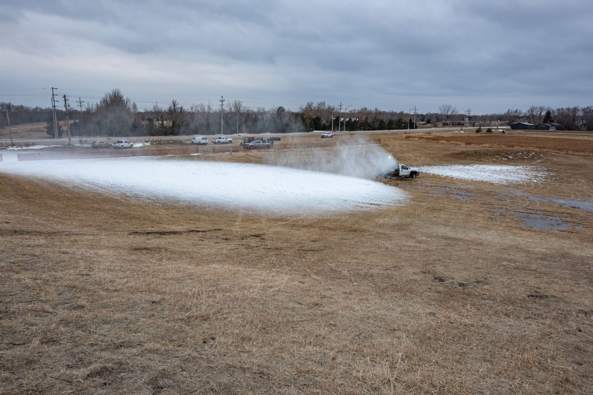 Gallery: Snow Being Made At Area Federal Credit Union Sledding Hill ...