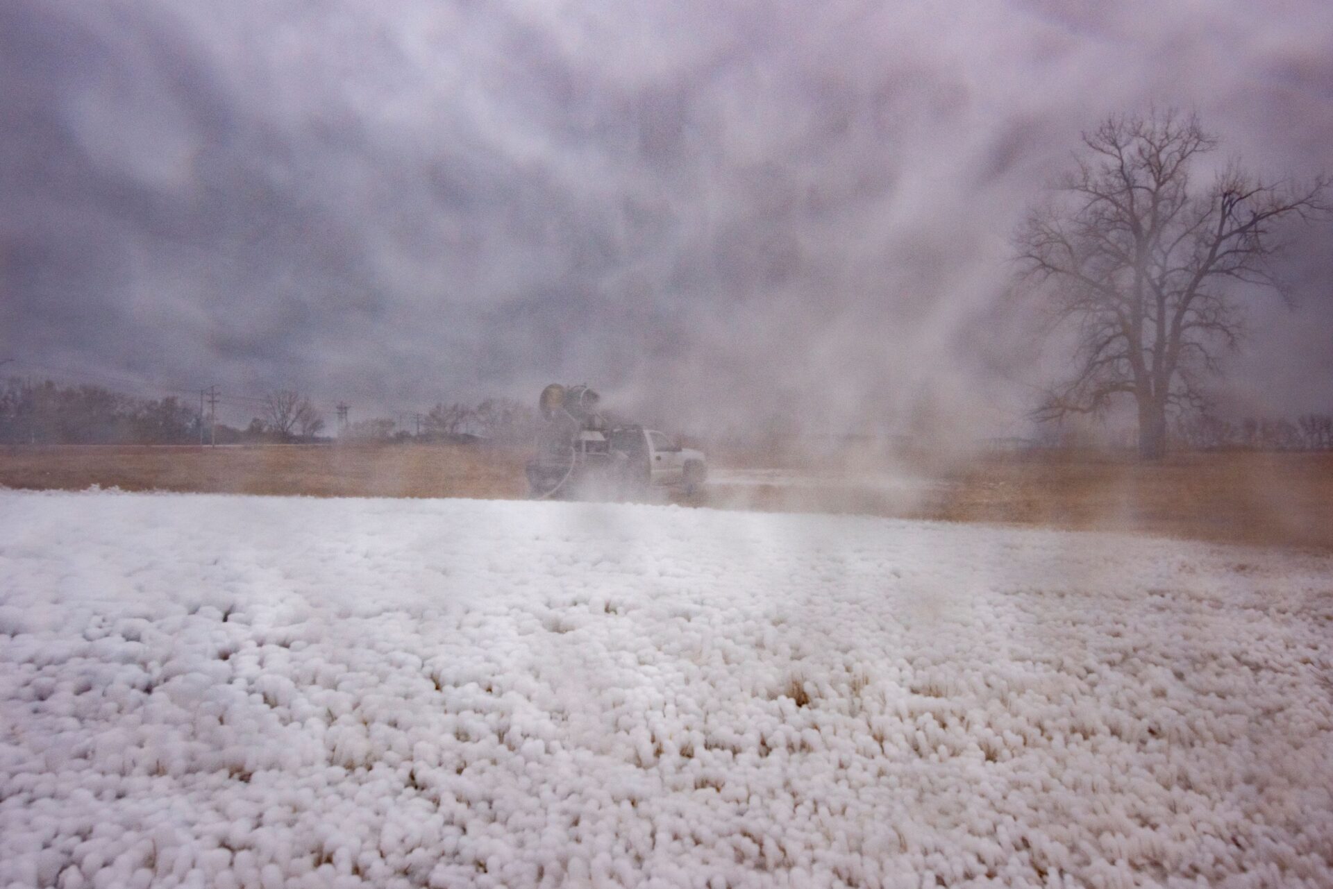 Gallery: Snow Being Made At Area Federal Credit Union Sledding Hill ...