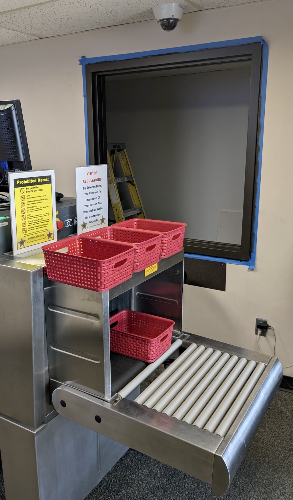 Security Improvements Begin Inside Main Entrance Of Brown County ...