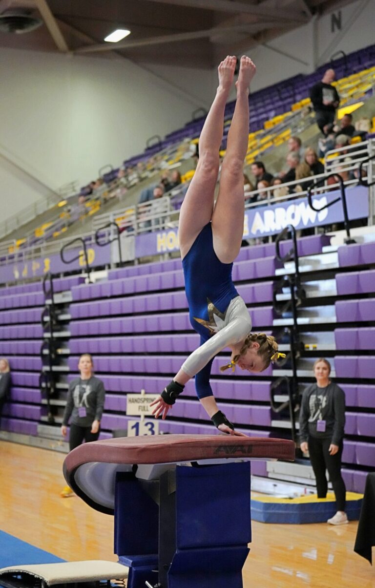 State Gymnastics: Wahlberg Takes 13th In All-around At State Meet ...