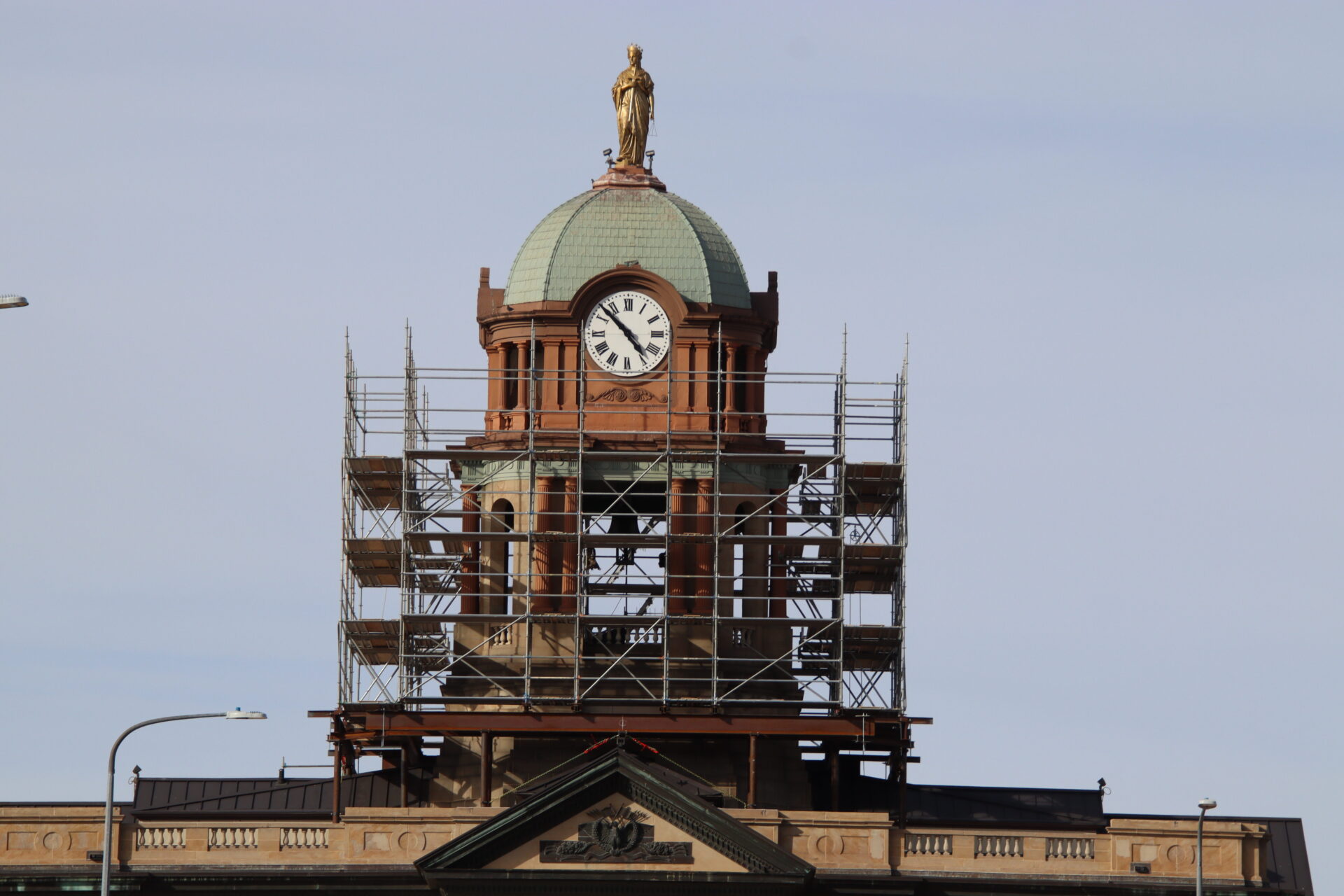 Renovations On The Brown County Courthouse Dome Resume | Aberdeen Insider