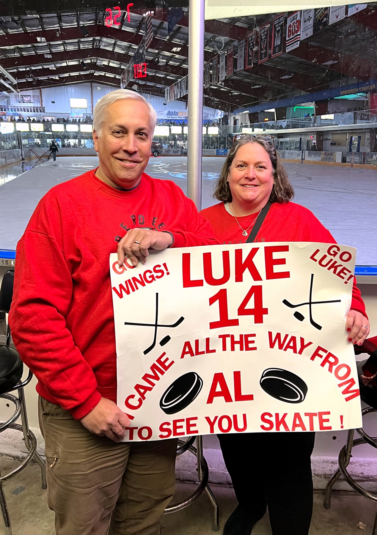 Alabama Lunch Lady Makes Three Aberdeen Trips To Watch Wings' Backel ...