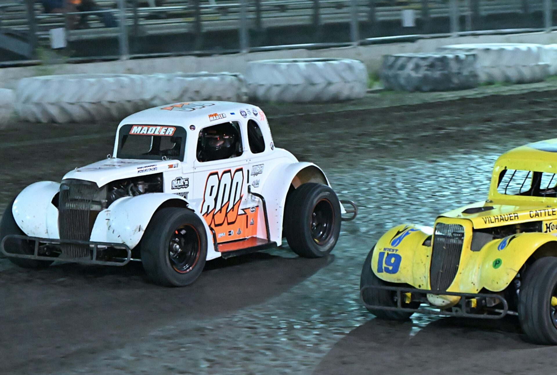 Brothers Dominate As INEX Legend Cars Visit Brown County Speedway For ...
