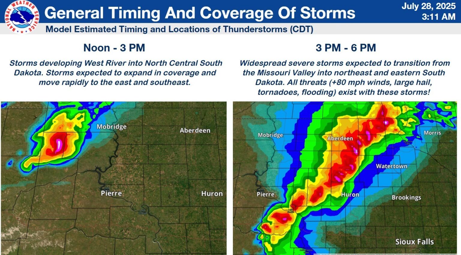 Weather System Could Bring 80 Mph Winds, Northern State Campus Closes ...