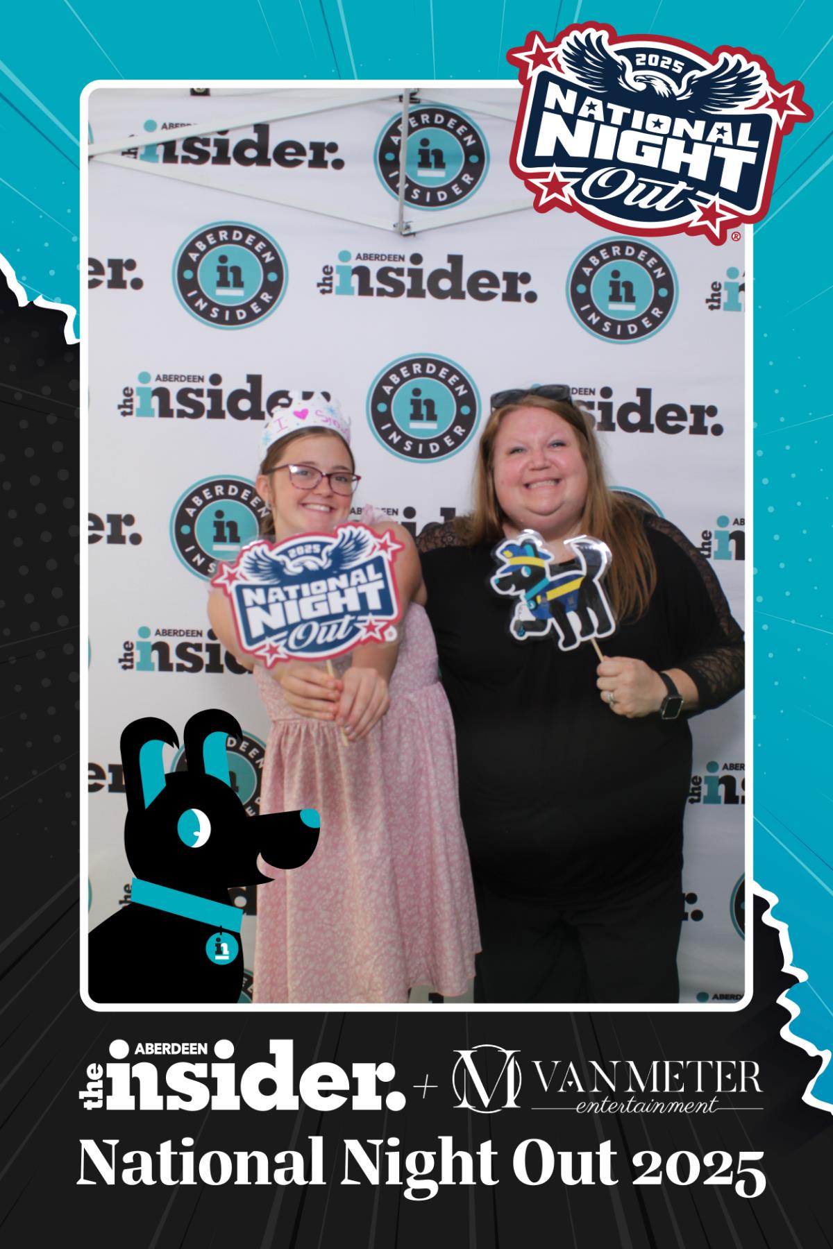 Gallery: 2025 National Night Out Photo Booth Images | Aberdeen Insider
