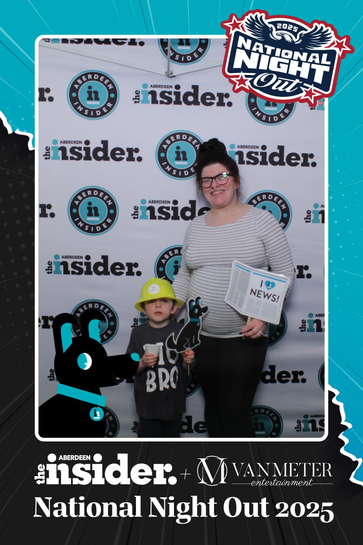 Gallery: 2025 National Night Out Photo Booth Images | Aberdeen Insider