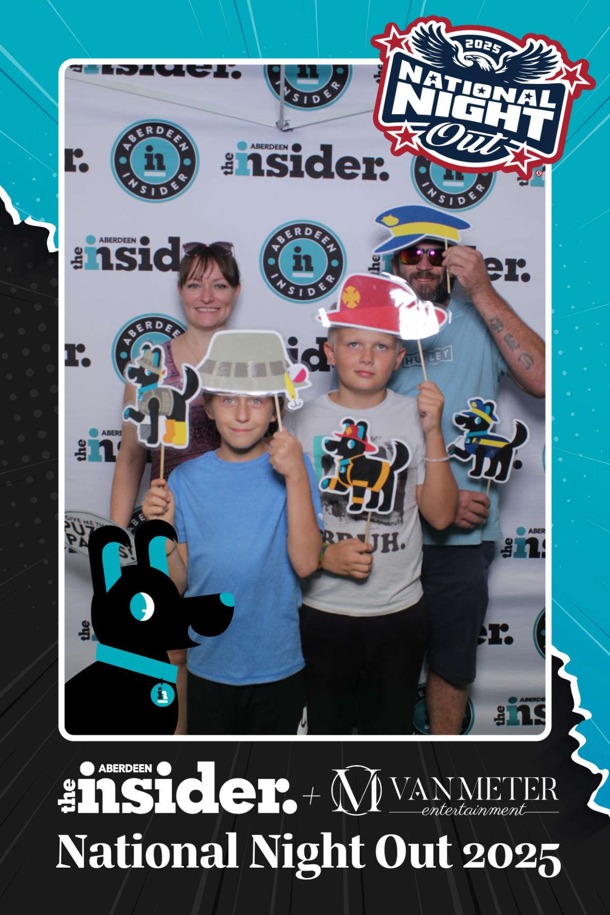 Gallery: 2025 National Night Out Photo Booth Images | Aberdeen Insider