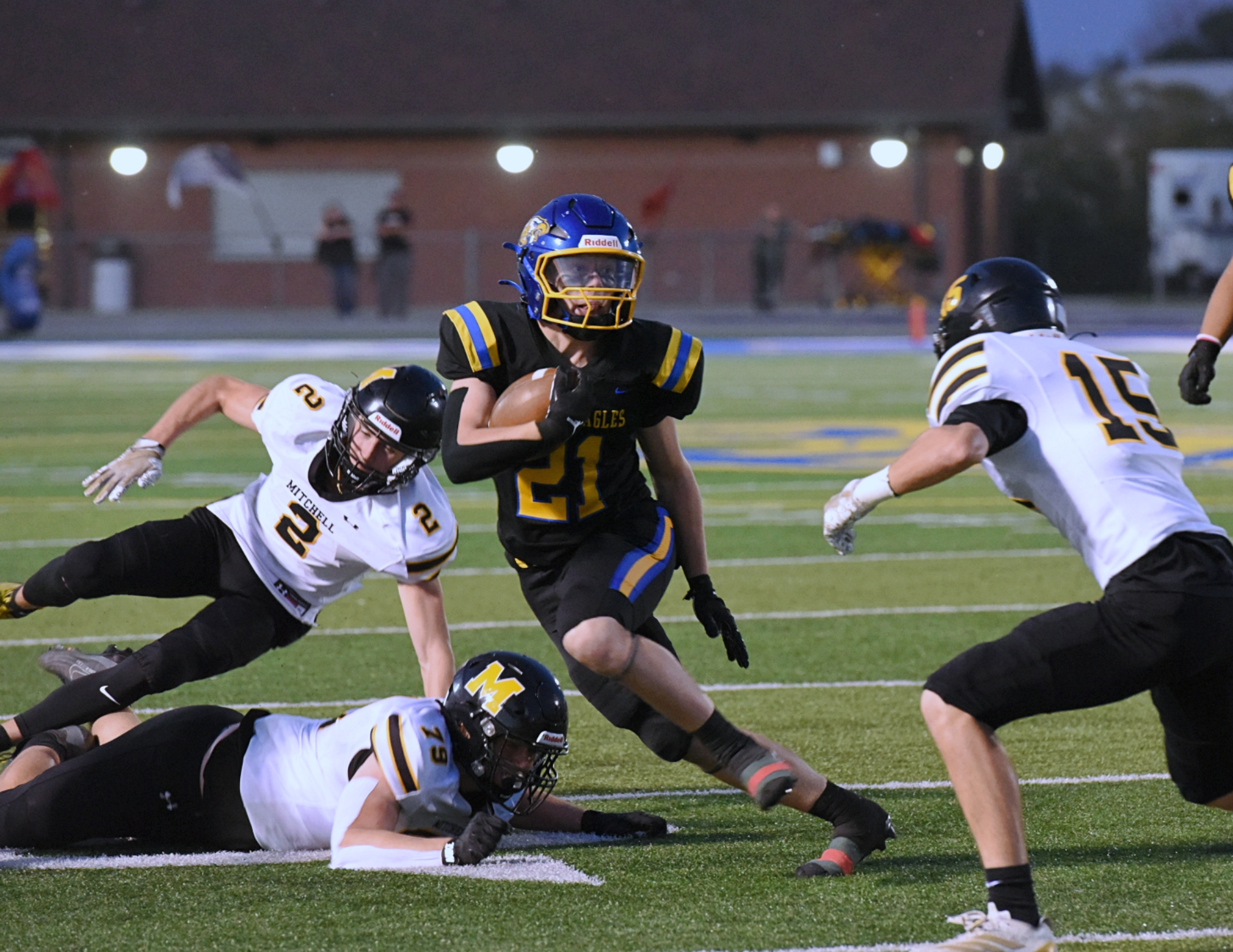 High School Football: Aberdeen Central Wins Second Straight Game; Groton Mauls Roncalli ...