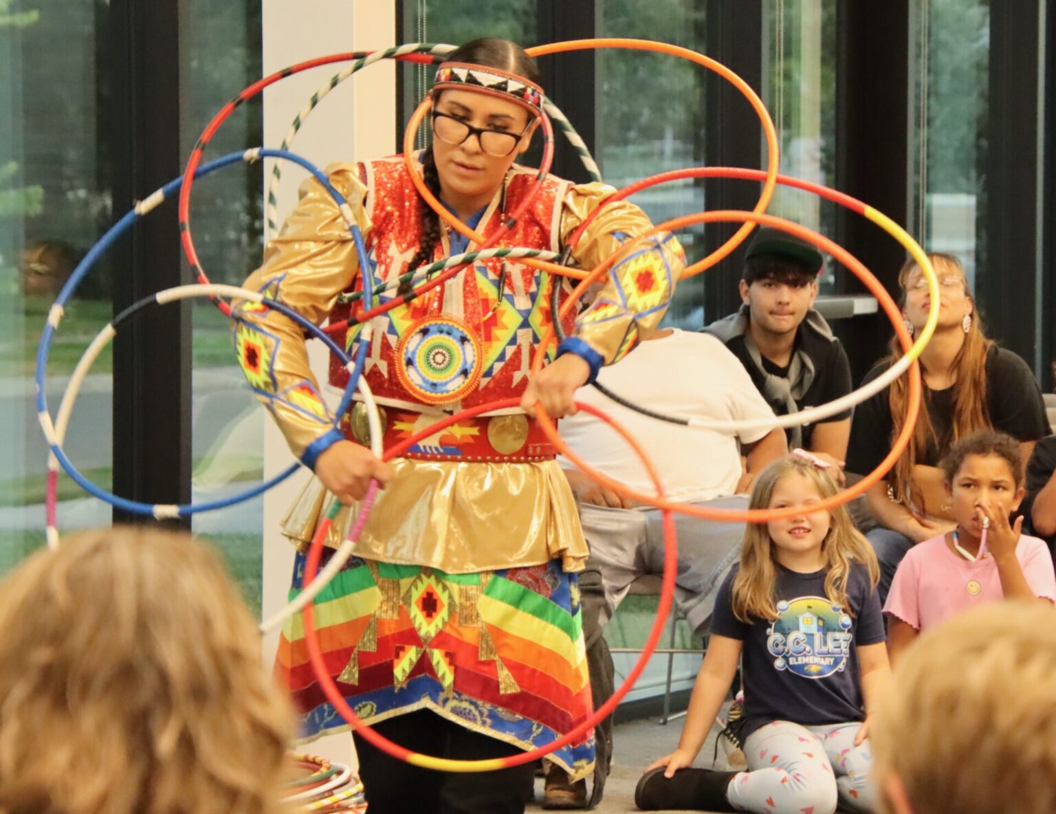 Gallery: Hoop Dancer Shares Culture With Library Crowd | Aberdeen Insider