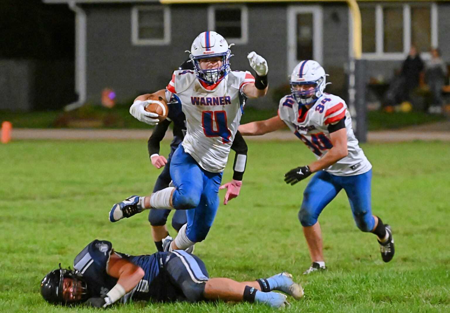 High School Football: Warner Locks Up No. 2 Seed In 9A Playoffs; Groton ...