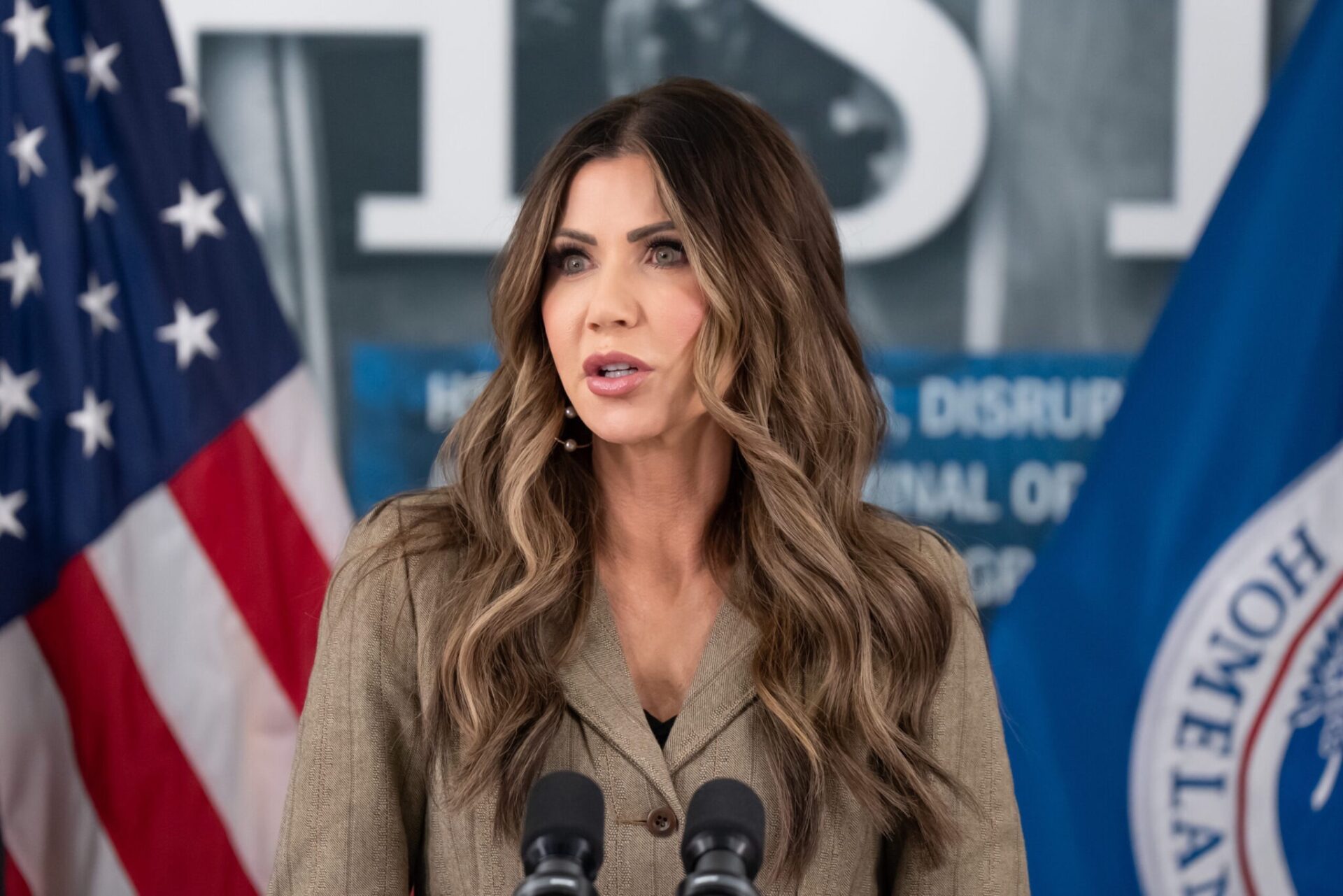 Firm Tied To Kristi Noem Secretly Got Money From $220 Million DHS Ad ...