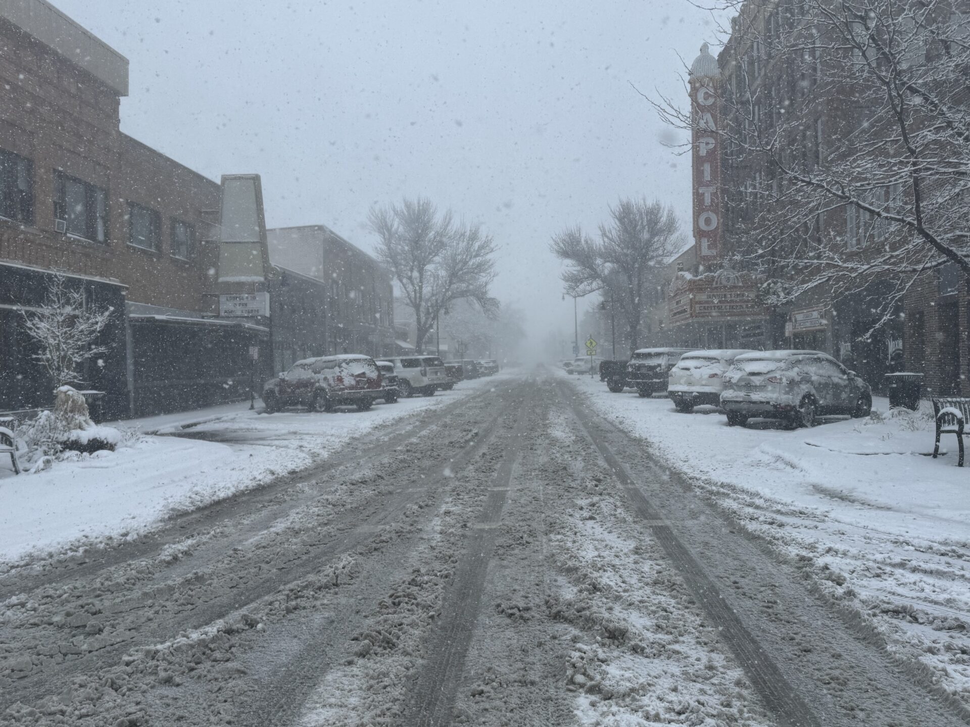 First Winter Storm Causes Power Outages, Problems; Snow Alert Issued ...
