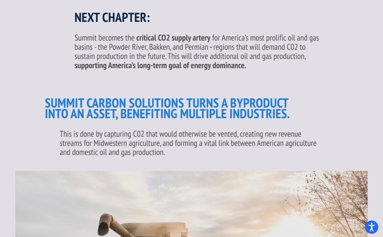 Summit Carbon Solutions Moving From Carbon Sequestration To Fossil Fuel ...