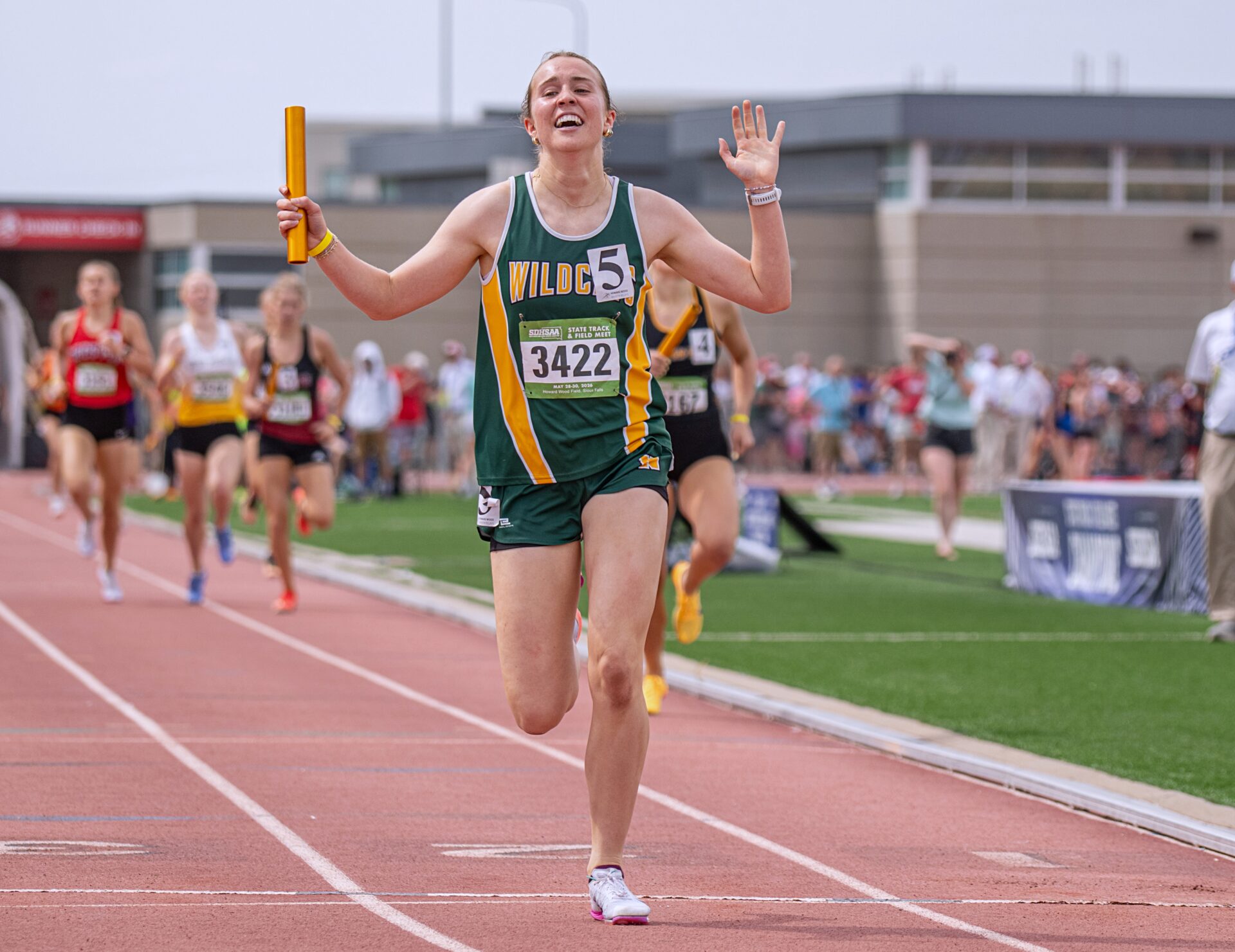 State Track Meet: Aberdeen Central's Hermansen Wins Shot Put In Record ...